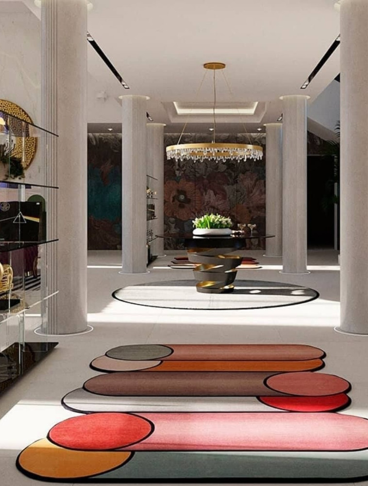 Our Luxury Houses | Room by Room - Entryway With Colorful Dynamics