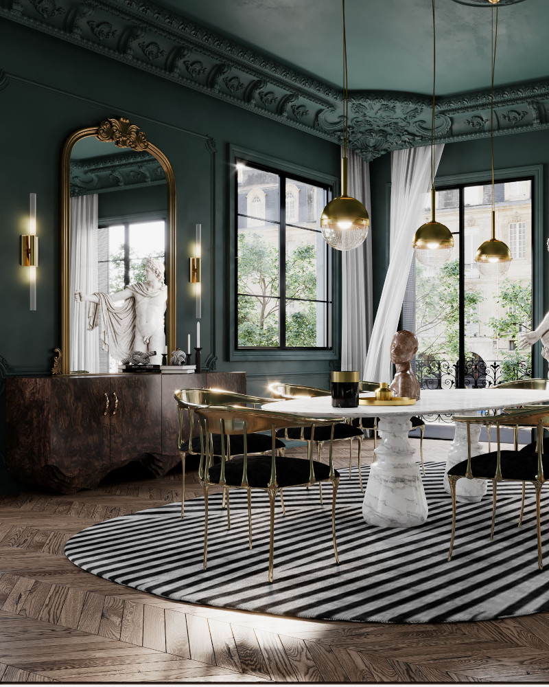 Our Luxury Houses | Room by Room - The Exuberant Art House: A Dining ...
