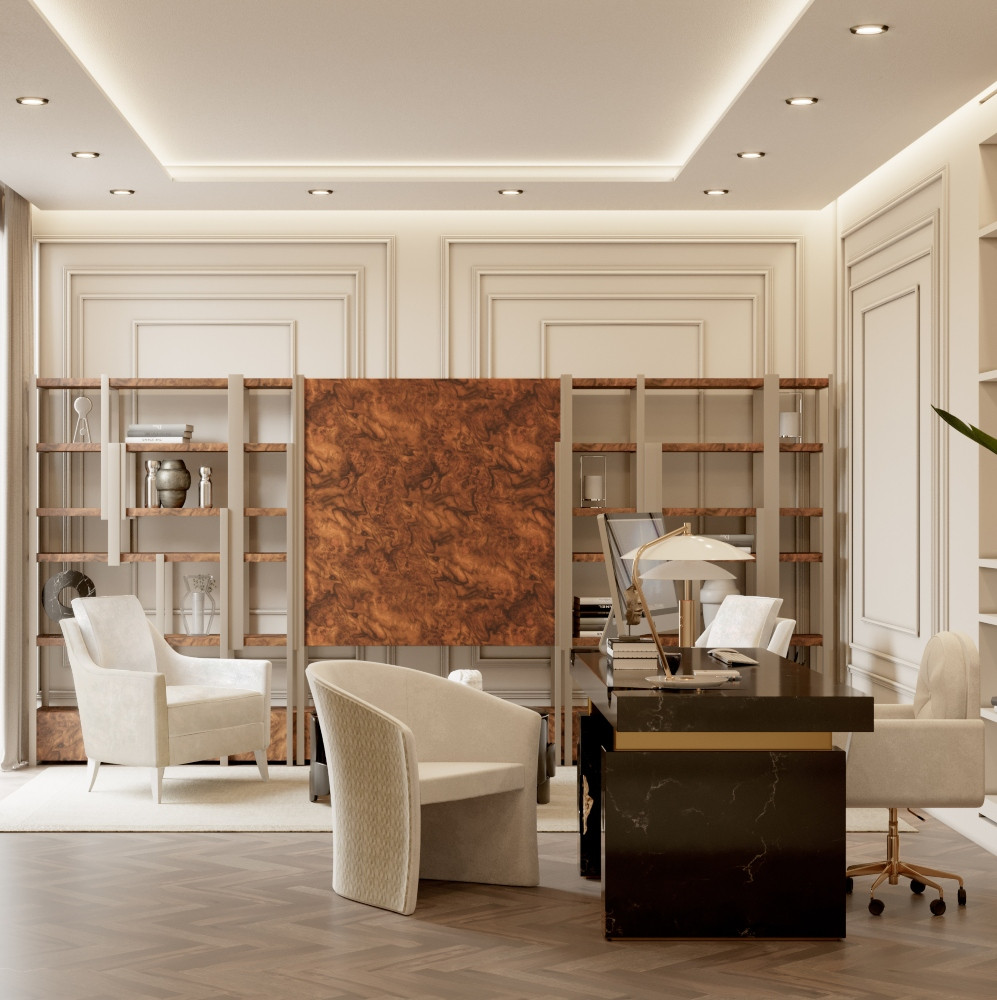 Our Luxury Houses | Room by Room - Warm Tones Home Office